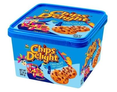 Chips Delight Chocolate Chip Cookies Tub 600g - RegaloManila.com